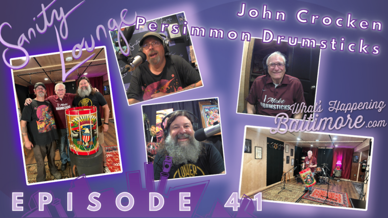 #41 – John Crocken of Persimmon Drumsticks – Sanity Lounge
